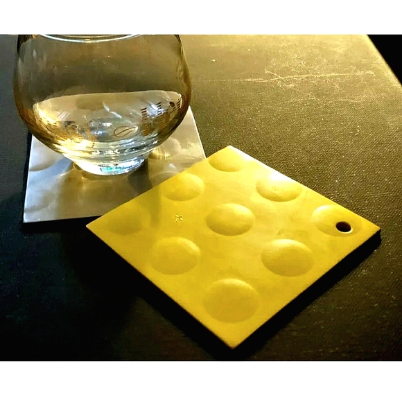 Other | New Set2 Drink Coasters 4 Industrial Rubber Coasters Mcm ...